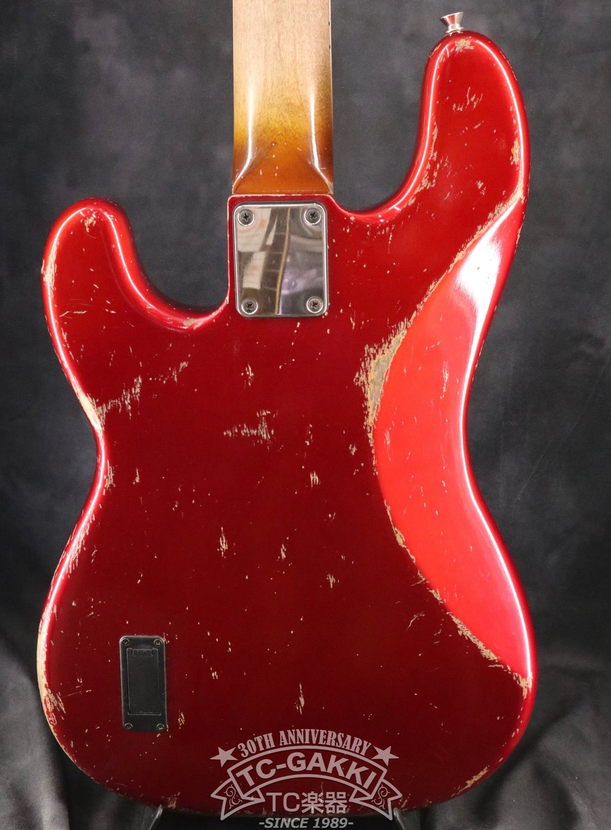 PB-Type Candy Apple Red Jacaranda FINGERBOARD